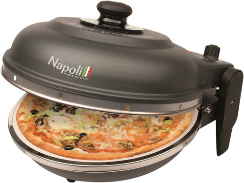 Optima Napoli Pizzaofen Gusseisen Schwarz | Coolblue - Vor 13:00, morgen da