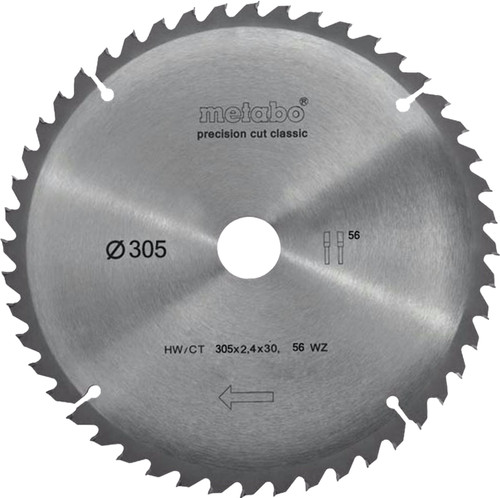 Metabo Saw blade Precision Cut 305x30x2.4mm 56T | Coolblue - Before 13: ...
