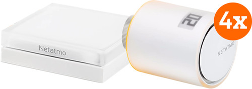 Netatmo Netatmo Starter Pack with 4 Smart Radiator Valves | Coolblue ...