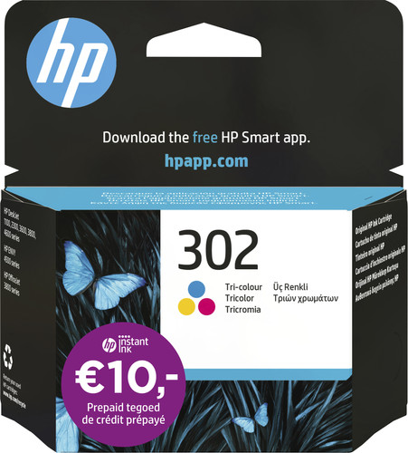 HP 302 Cartridge Color | Coolblue - Before 13:00, delivered tomorrow