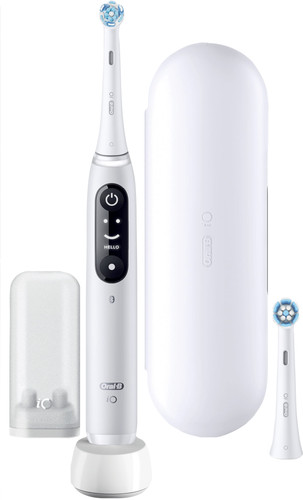 Oral-B iO Series 6N White + Extra iO Gentle Care Brush Attachment ...