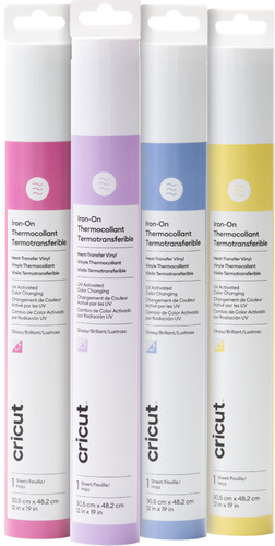 Cricut Color Changing Iron-On (UV-activated) Bundle | Coolblue - Before ...