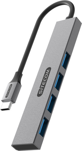 Sitecom USB-C auf 4x USB-A Tiny USB-Hub | Coolblue - Vor 13:00, morgen da