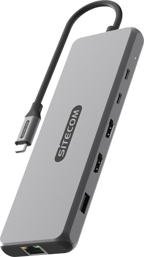 Sitecom 10 in 1 USB 4 Power Delivery Multiport Adapter 100W | Coolblue ...