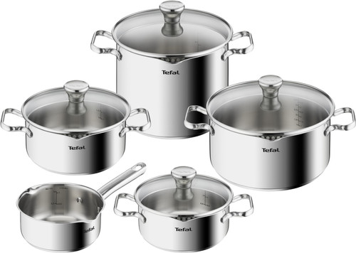Tefal Duetto 5-piece Cookware Set | Coolblue - Before 12:00, delivered ...