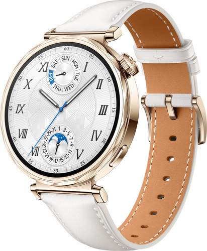 Huawei Watch GT5 Gold/Weiß 41 mm | Coolblue - Vor 13:00, morgen da