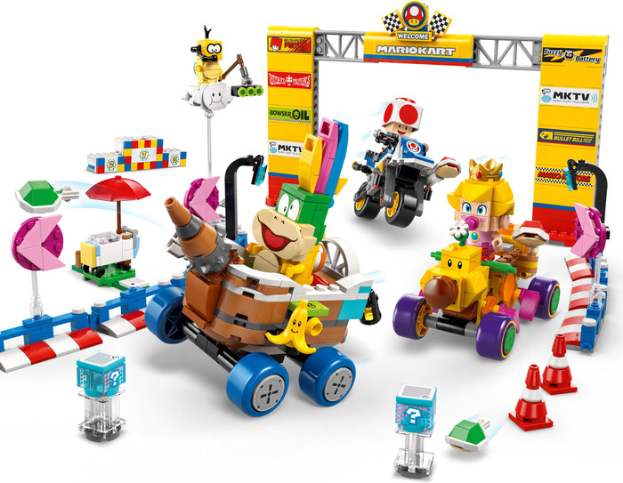 LEGO Super Mario: Mario Kart - Baby Peach and Grand Prix Set 72036 ...