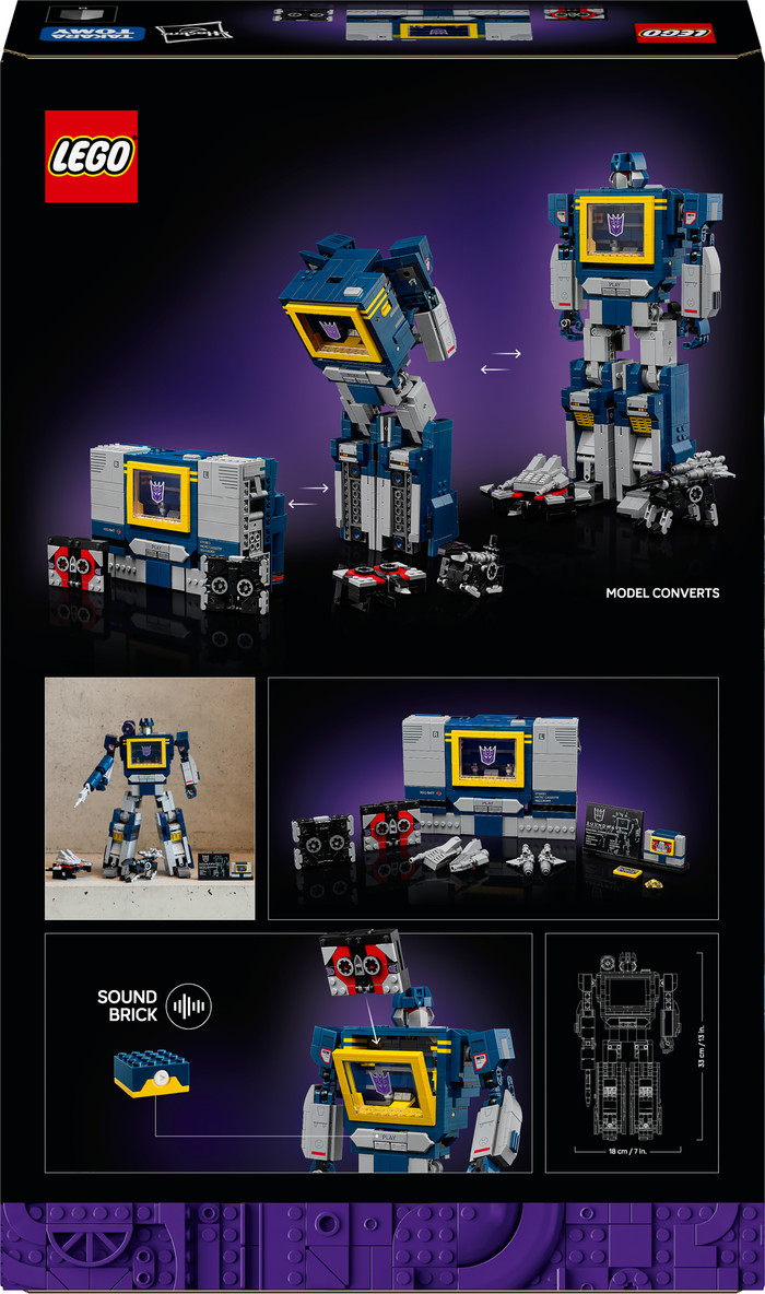 LEGO Icons Transformers: Soundwave 10358 | Coolblue | Unknown