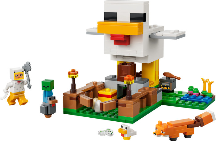 LEGO Minecraft Chicken Farm 21585 | Coolblue | Unknown