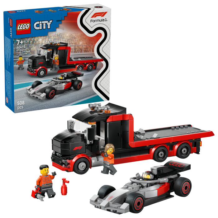 LEGO City F1 Display Truck with Audi F1 Race Car 60493 | Coolblue | Unknown